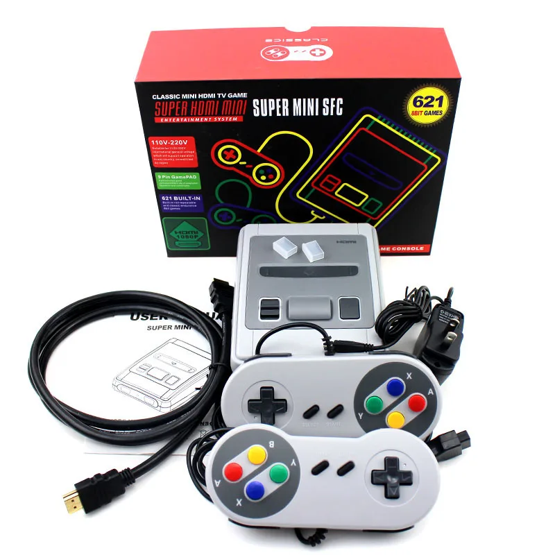 Consola-de-videojuegos-Super-Mini-HDMI-Family-TV-8-bits-SNES-Retro-cl ...