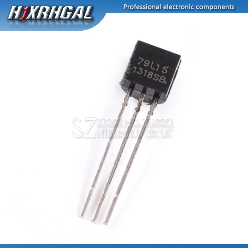 50 pcs 79L15 TO92 79L15 TO 92 L79L15 트랜지스터 전압 레귤레이터|반도체 집적회로| - AliExpress