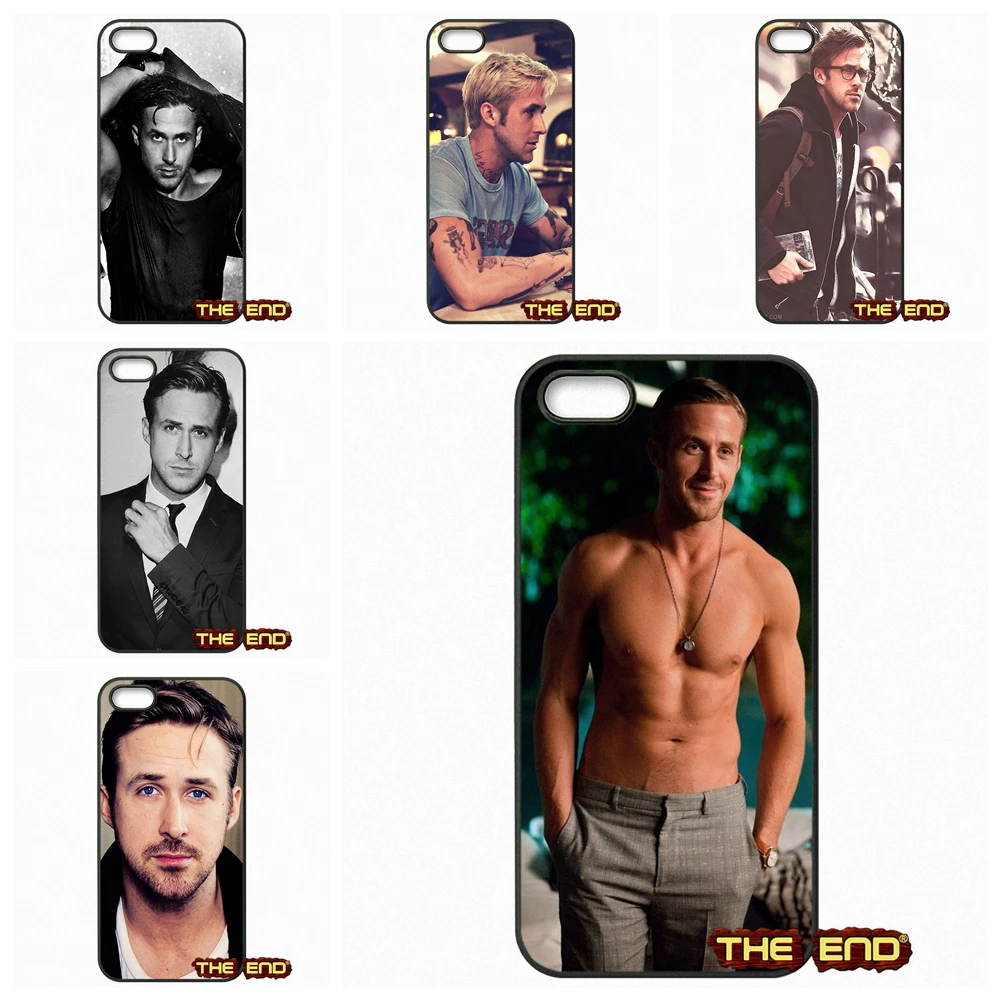 Sexy Ryan Gosling Portraits TPU Hard Phone Case For iPhone X 4 4S 5 5C ...