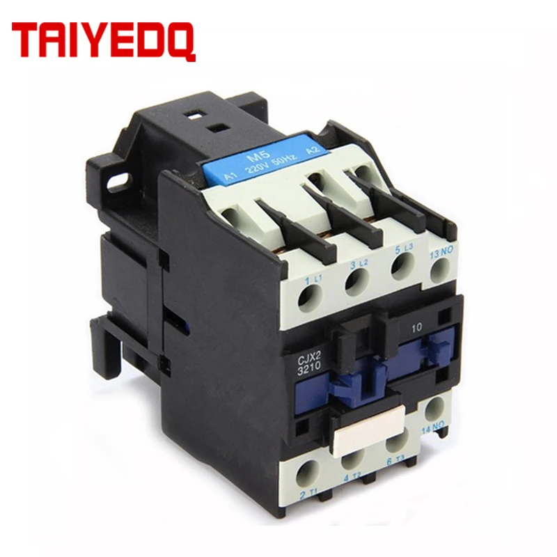 Cjx2-3210 Ac Contactor Switch 32a Magnetic Contactor Lc1-d3210 Ac220v/380v 50/60hz Cjx2-3201 ...