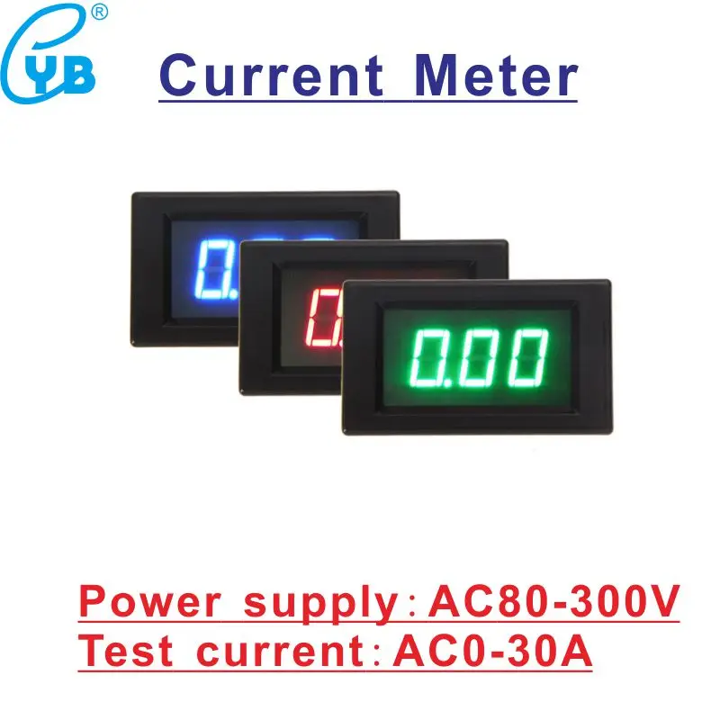 Aliexpress.com : Buy AC Ampere Meter AC0 30A Split Type AC Current ...