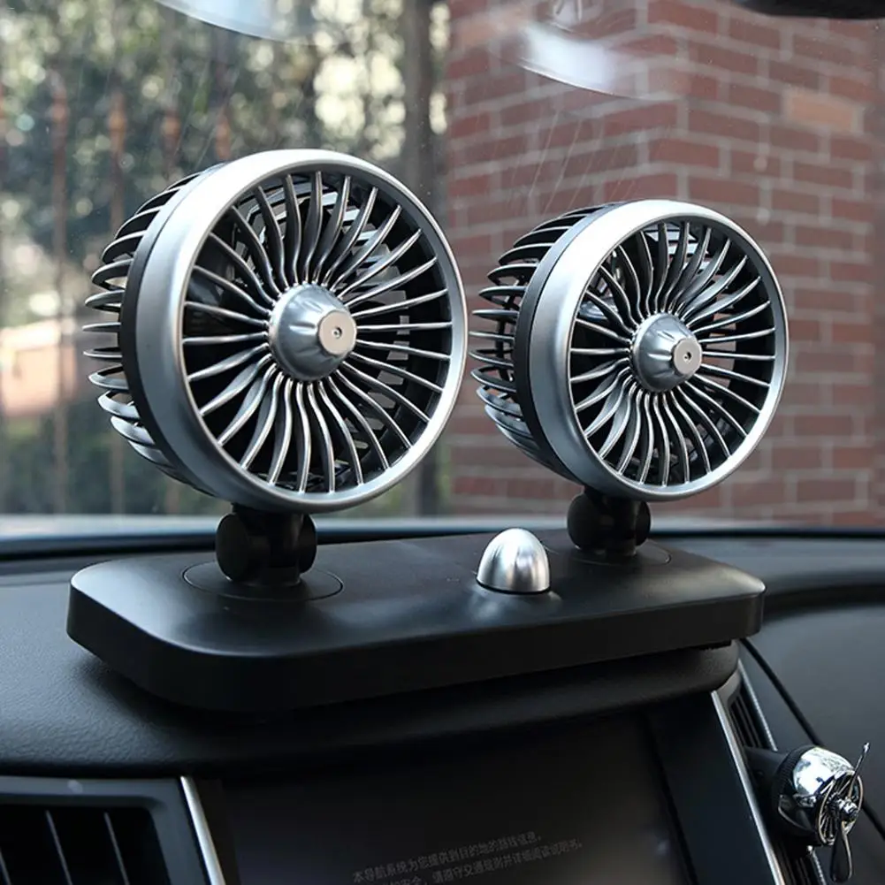 12V24V Car Fan Powered Car Truck Vehicle Cooling Device Air Fan With ...
