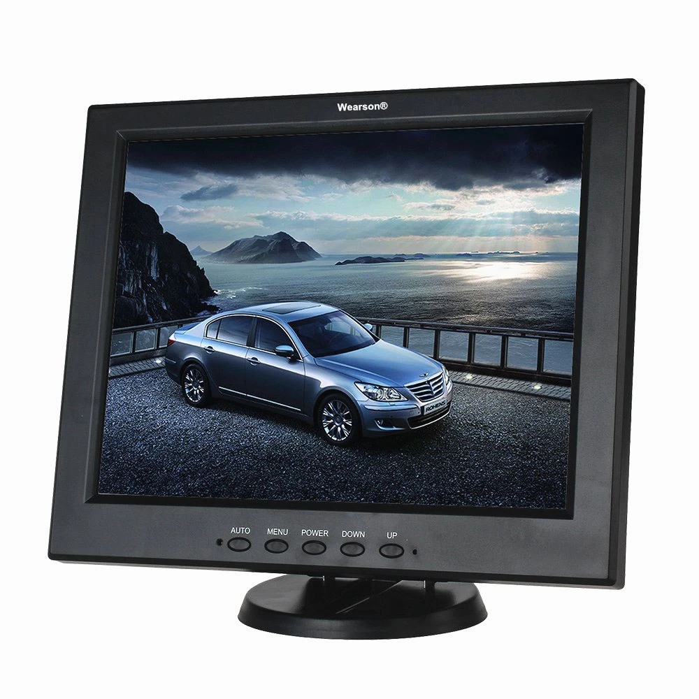 Wearson 12 Inch HDMI Monitor & BNC VGA AV HDMI Input Portable 4:3 TFT ...