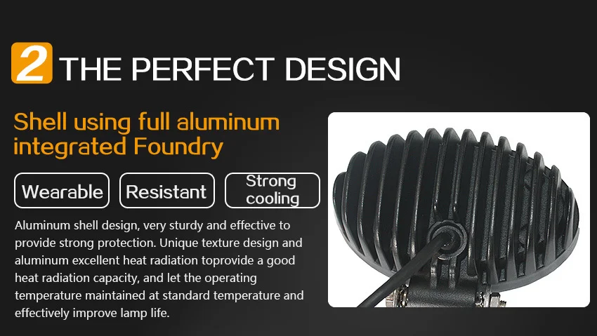 4Inch 24W 2400LM LED Car Work light Lamp/ Searchlight 6000k spot/flood ...