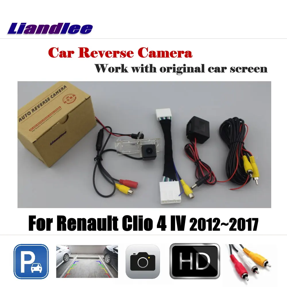 Liandlee Car Reverse Rearview Camera For Renault Clio 4 IV 2012~2017 ...