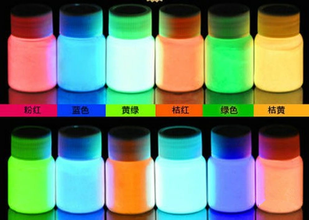 Orange-long-luminous-powder-super-bright-fluorescent-powder-self ...