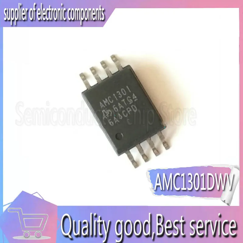 10 PCS AMC1301DWVR AMC1301DWV AMC1301 절연 증폭기 SOIC 8 원점|케이블 와인더| - AliExpress