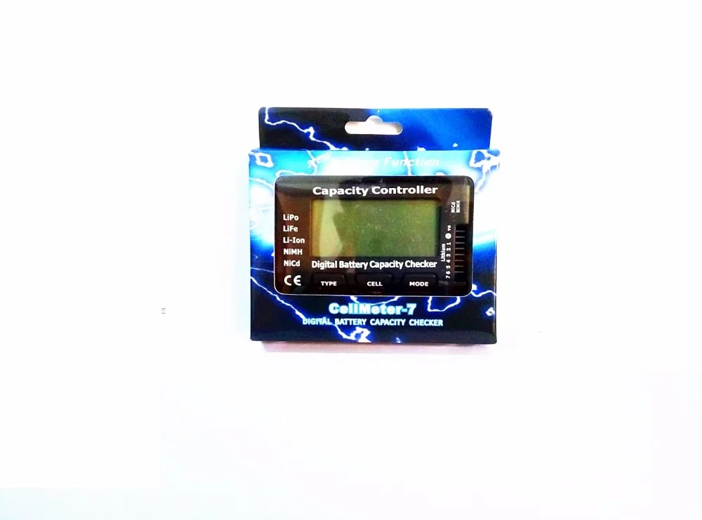 범용 Rc Cellmeter 7 디지털 셀 배터리 용량 검사기 Lipo 수명 리튬 이온 Nicd Nimh 배터리 전압 테스터