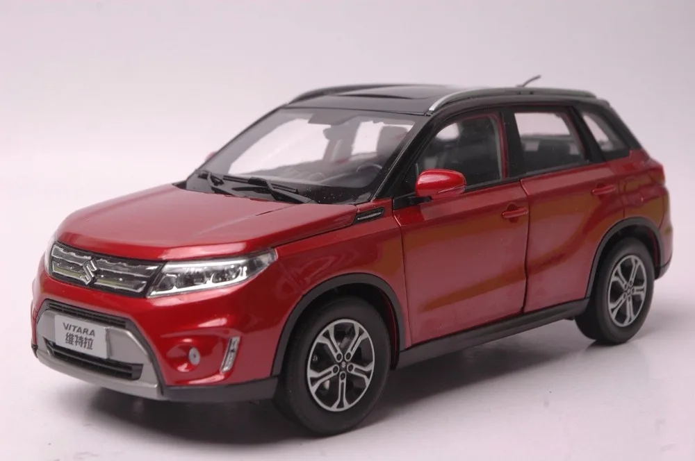 1-18-Diecast-Model-for-Suzuki-Vitara-2016-Red-SUV-Alloy-Toy-Car ...