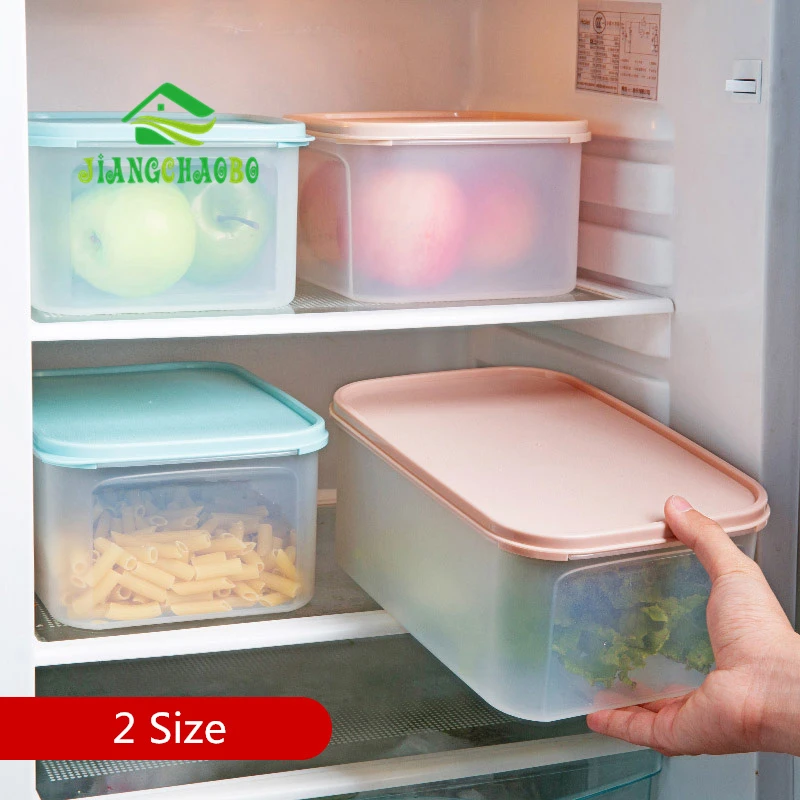 Plastic Transparent Food Storage Boxes Kitchen Storage Boxes ...