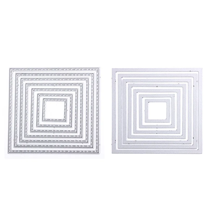 Molde de corte quadrado para cartão, quadrado, 2019 quadrado, para ...