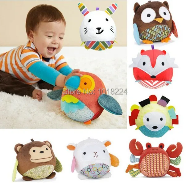 2014 Plush Soft toy Infant Baby Children Kid's Animal Mini Plush Soft ...