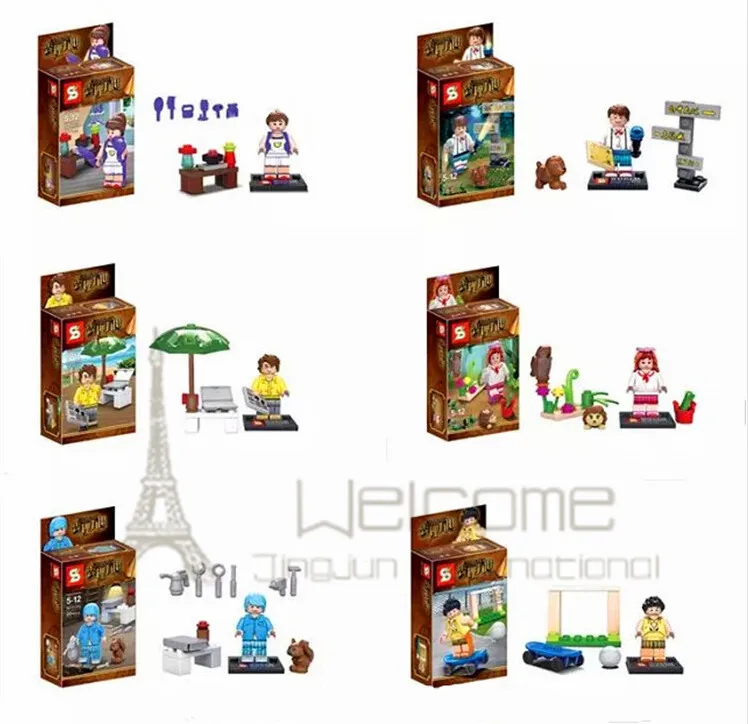 SY252 Charlie IX and DODOMO Series Adventure Charlie IX Story Figures ...