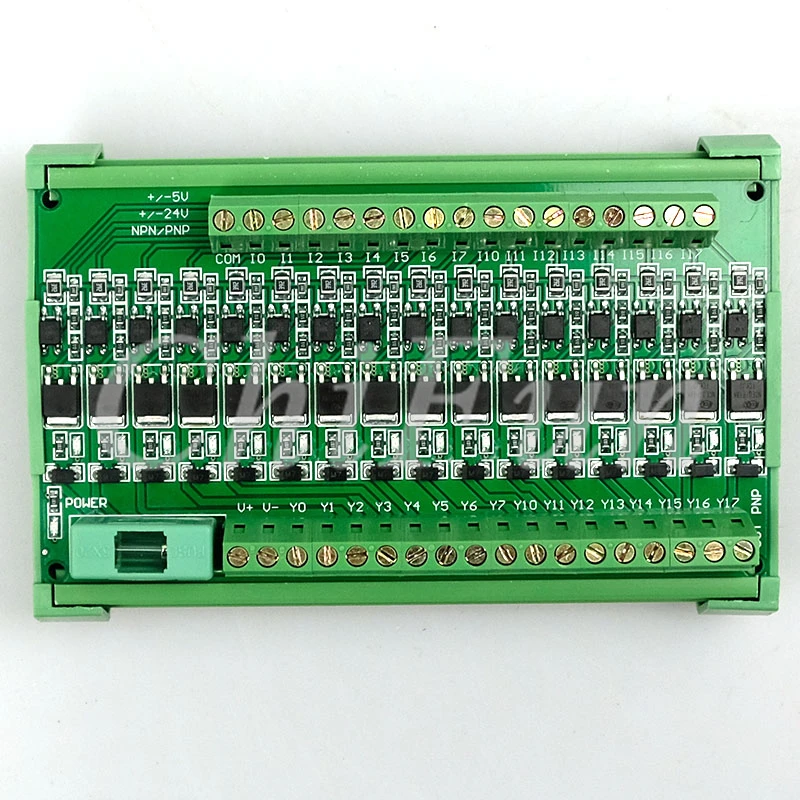 16 way PLC amplifier board isolation board protection board input NPN ...