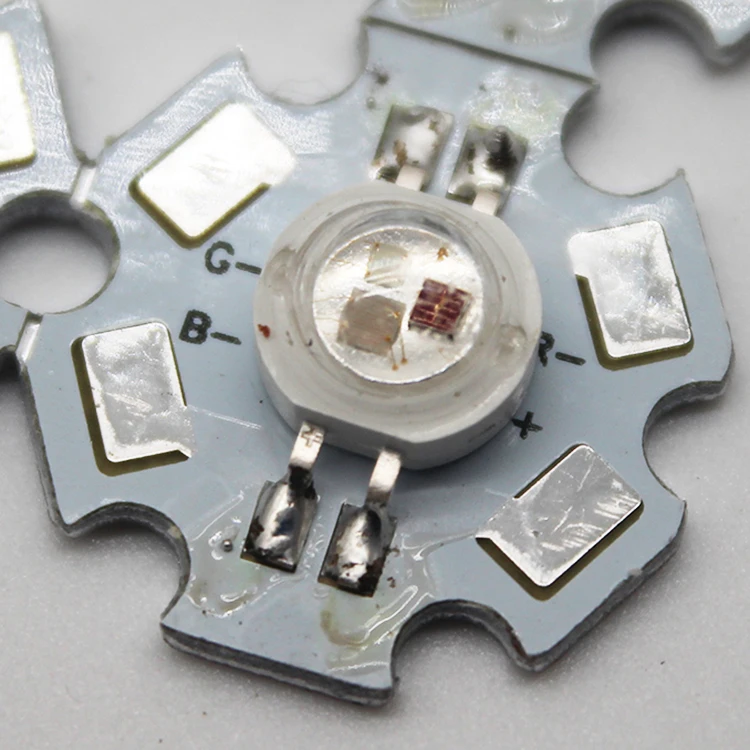 Freeshipping! 10 STKS 3 W High Power LED Chip licht kraal emitter 4PIN ...