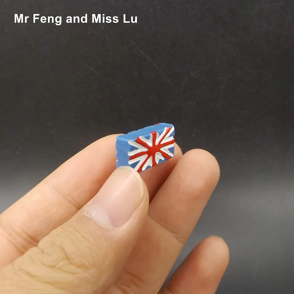 Kawaii National Flag Resin Model Toy Diy Game Kid Gift - Action Figures ...