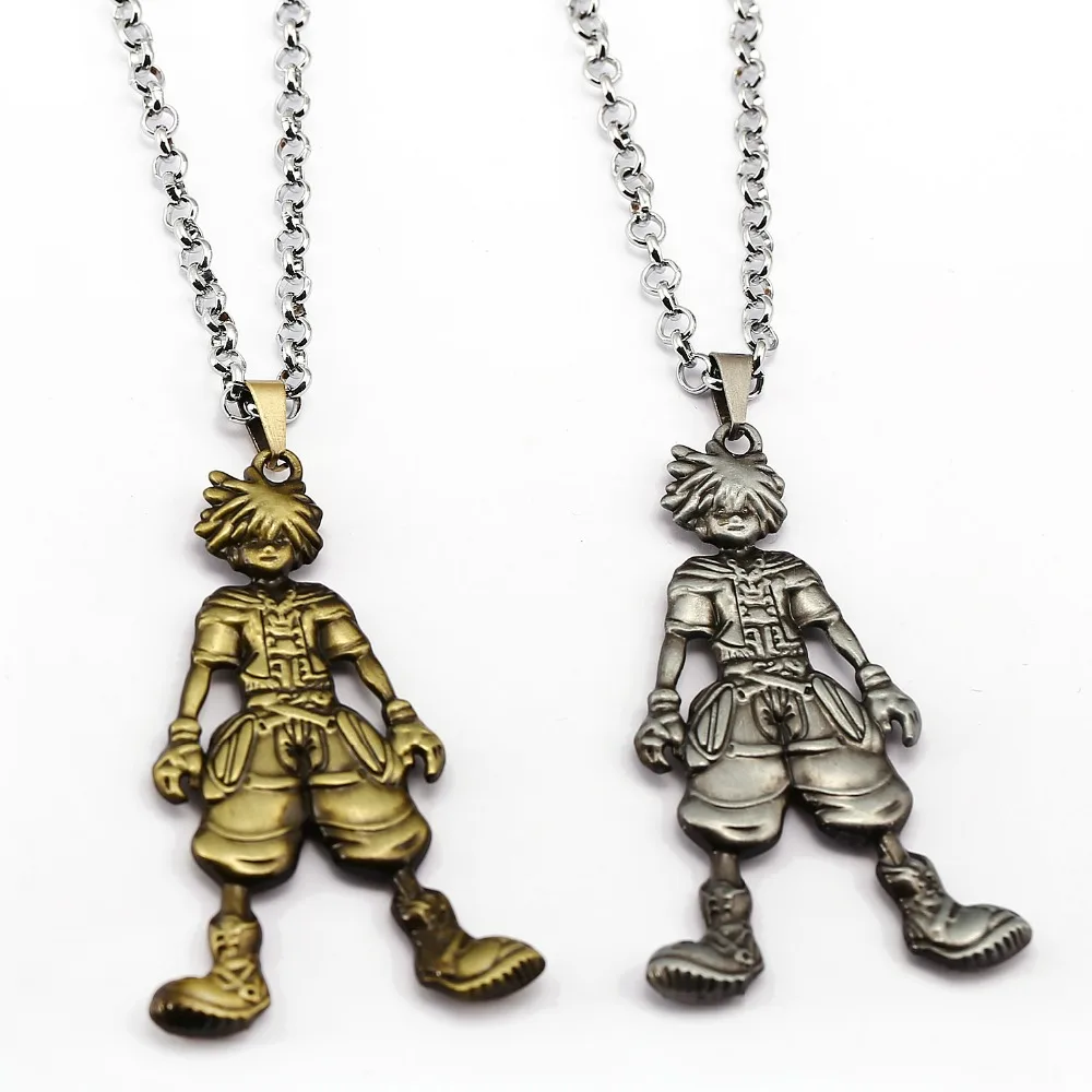 Kingdom Hearts necklace Sora model Metal 1 Necklace Game Jewelry ...
