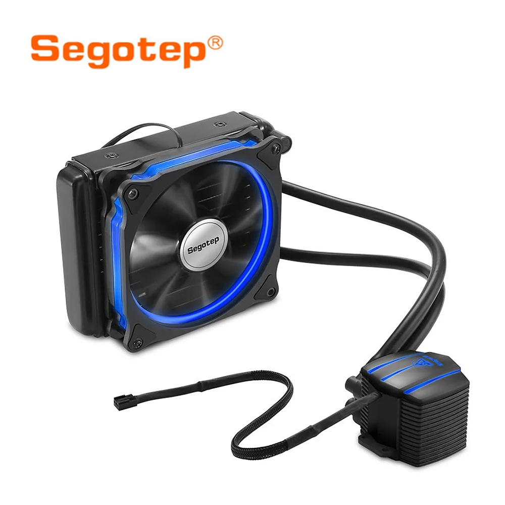 Segotep Ice Cooling 120 Integrated Liquid Cooling Radiator Mute Cpu ...