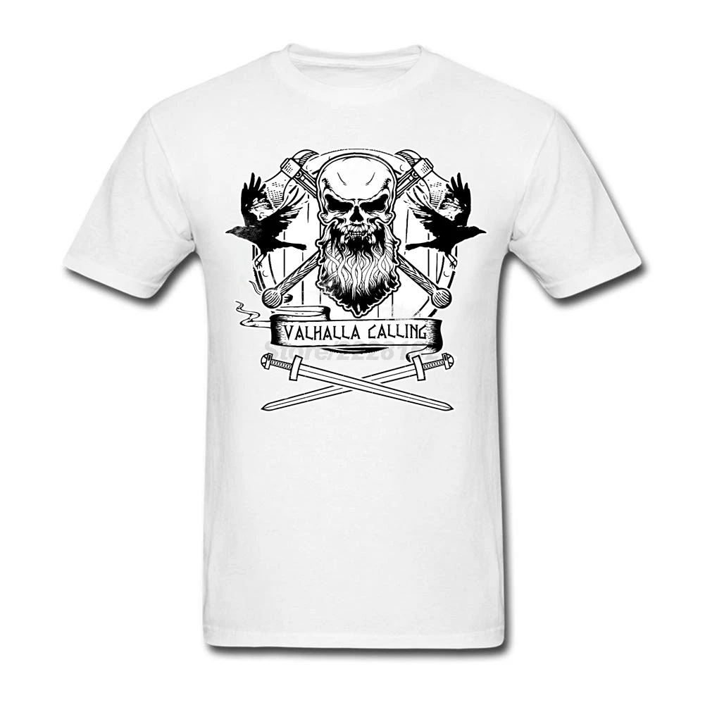 Valhalla Calling men's Natural T Shirts Create rock and roll T Shirts ...