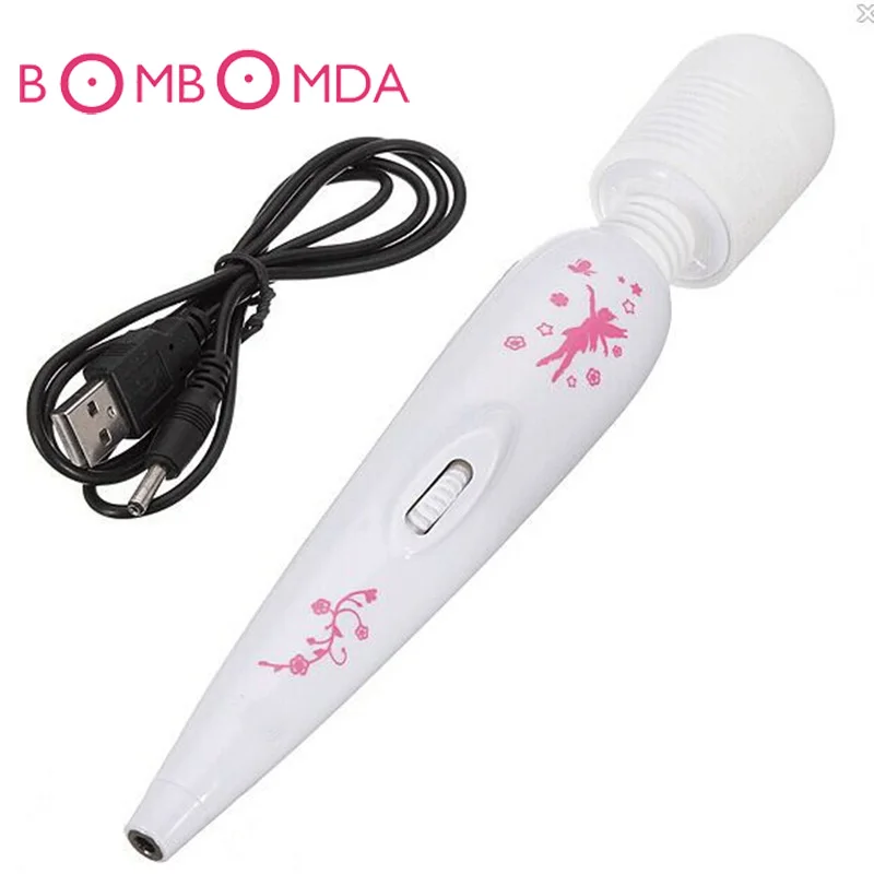 Usb Charging Vibrator G Spot Clitoral Stimulator Av Vibrators Magic