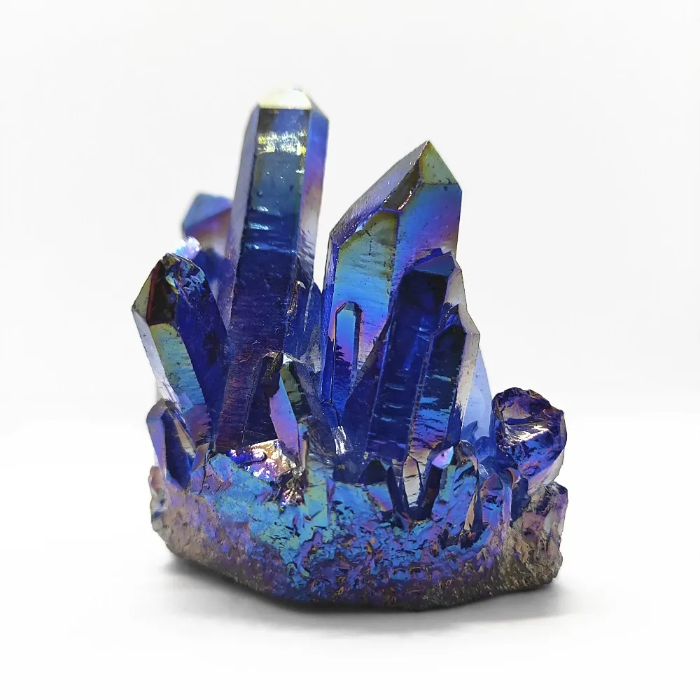 75g crystal cluster Specimen Blue angel aura flower natural ...