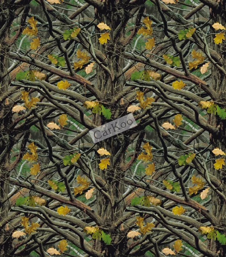 Camo Vinyl Wraps Sheets in Realtree, Bionic Camouflage Pattern For Car ...