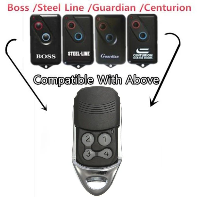 303mhz Electric Garage Door Remote Control 4 Button Cloning Universal ... 303mhz Electric Garage Door Remote Control 4 Button Cloning Universal ...