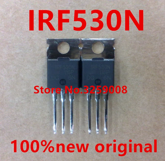 IRF530N 100% new imported original 10pcs|10pcs| - AliExpress