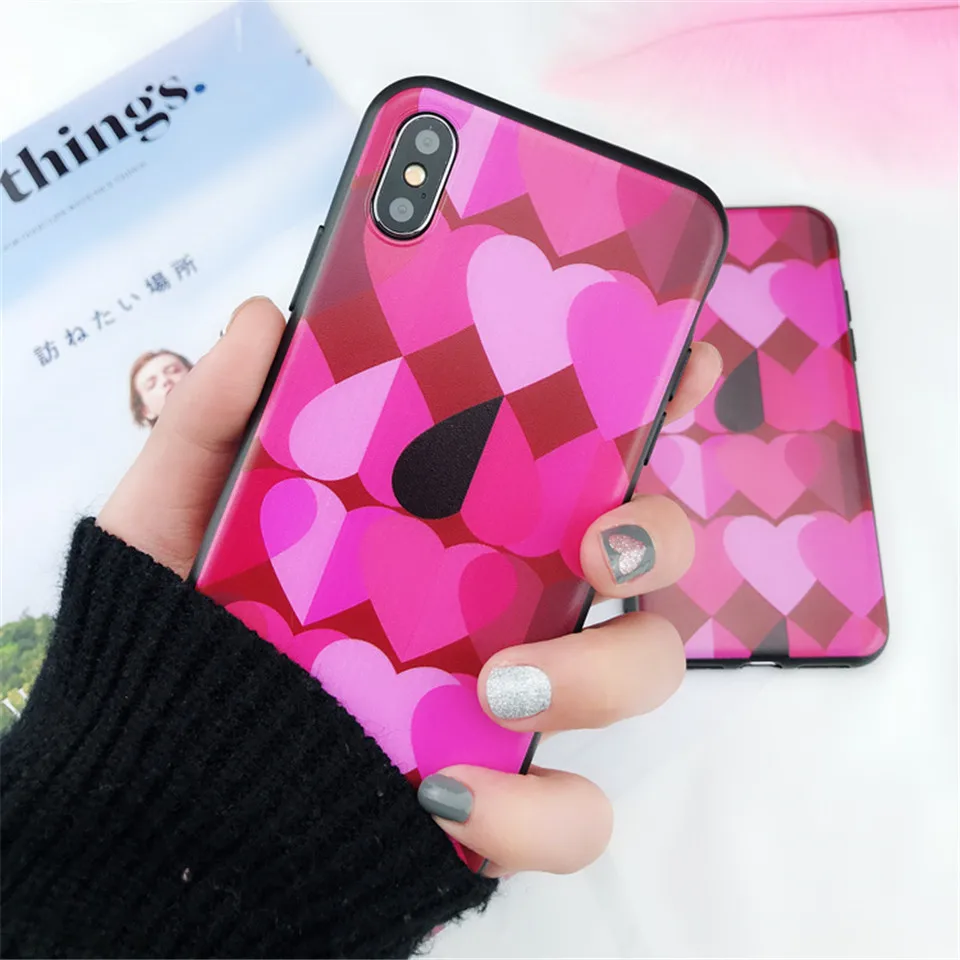 Popular Girls Pretty Case For iPhone 5 S SE 6 6S Plus Soft Cover high ...