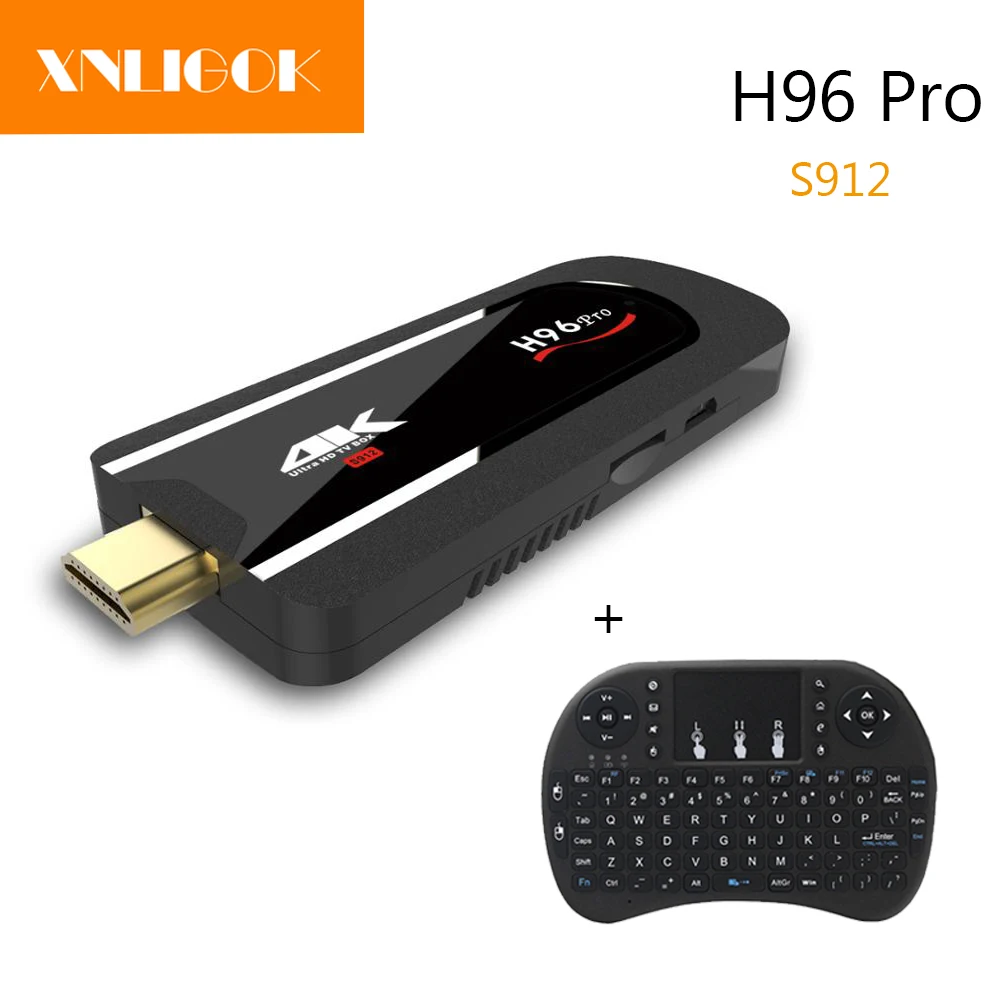 H96 PRO Amlogic S912 64bit Octa core 2G 16G Mini PC 2.4G Wifi Android 7 ...