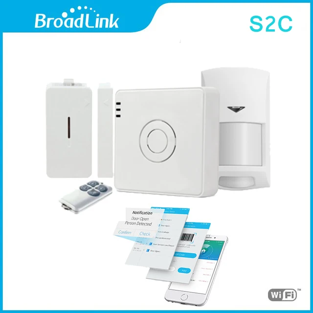 2017Broadlink S2 Hub+Accessories Alarm Security Kit,Smart Home ...