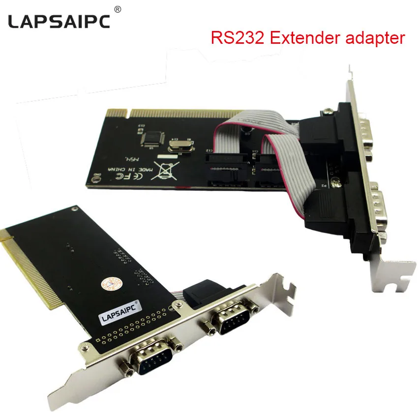 Lapsaipc-RS232-PCI-Card-Extender-Adapter-Serial-Port-COM-DB25-Printer ...