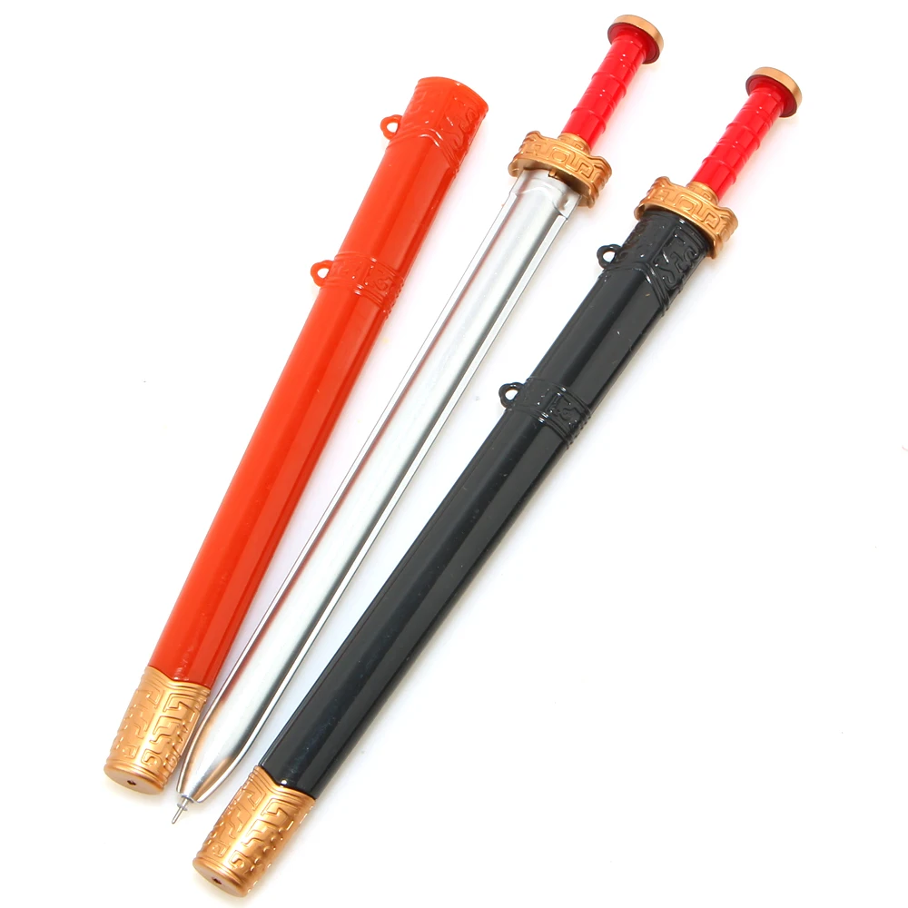 4pcs/lot Creative Gel Pen Chinese Sword Pens School Office Stationery ...