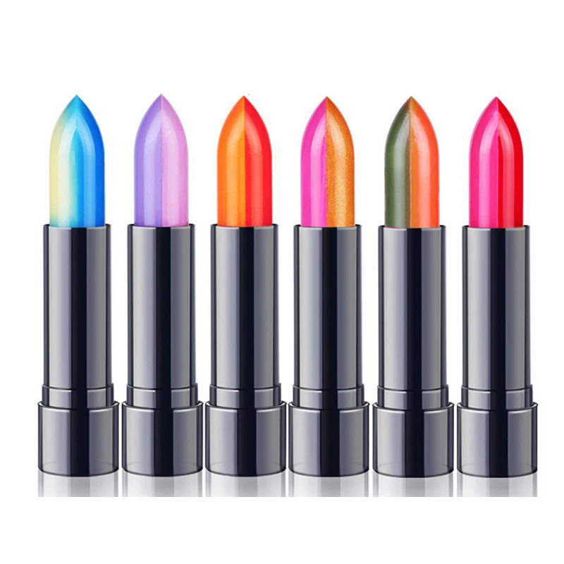New Waterproof Long Lasting Lip Gloss Color lipstickes creative double ...