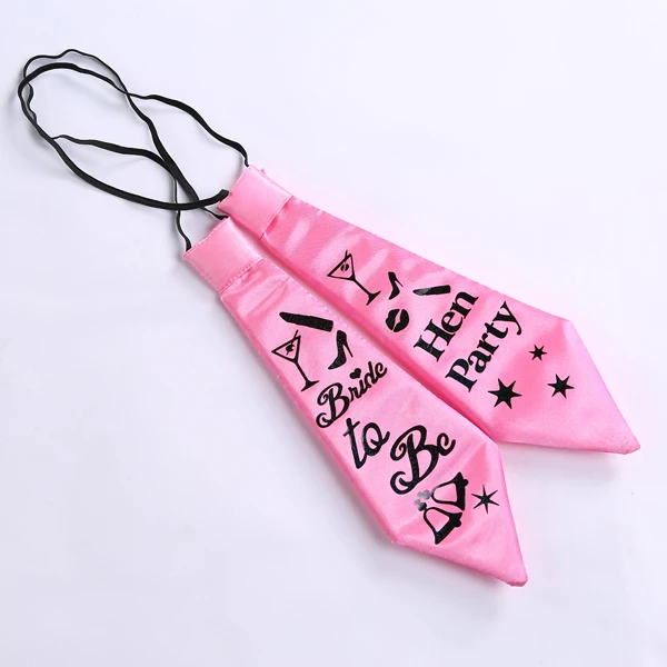 1pcs Of Bride To Be 11pcs Of Hen Party Ties For Mariage Accessories 1pcs-of-bride-to-be-11pcs-of-hen-party-ties-for-mariage-accessories