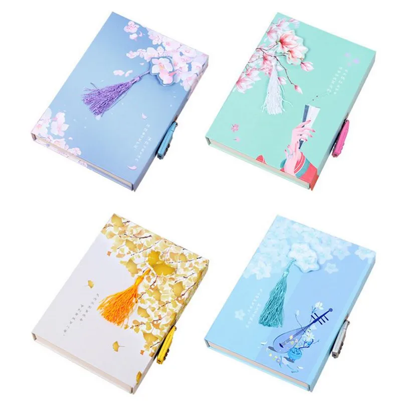 Coloffice 1PC Chinese Style Codebook Notebook Daily Memos Planner Dairy ...