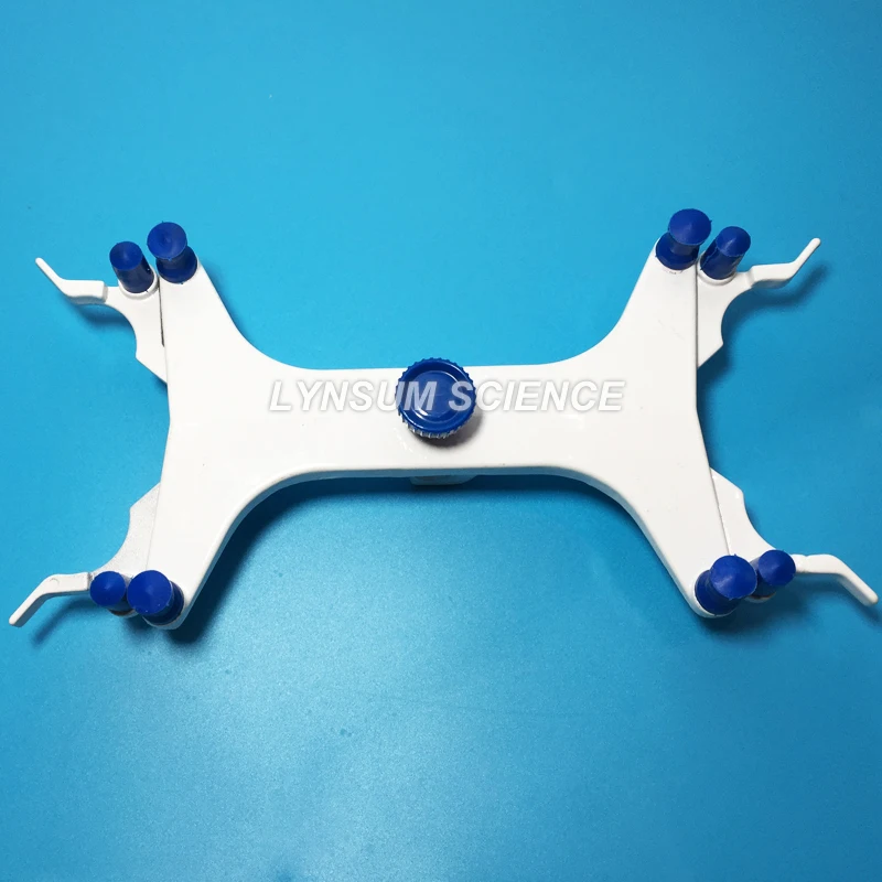 Laboratory Equipment Double Burette Clamp Aluminum Alloy Plastic Coated ...