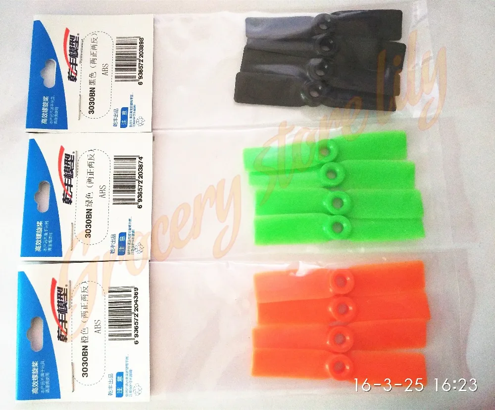20 pairs Gemfan 3030 bullnose Propeller Prop for MINI FPV Racing 130mm ...