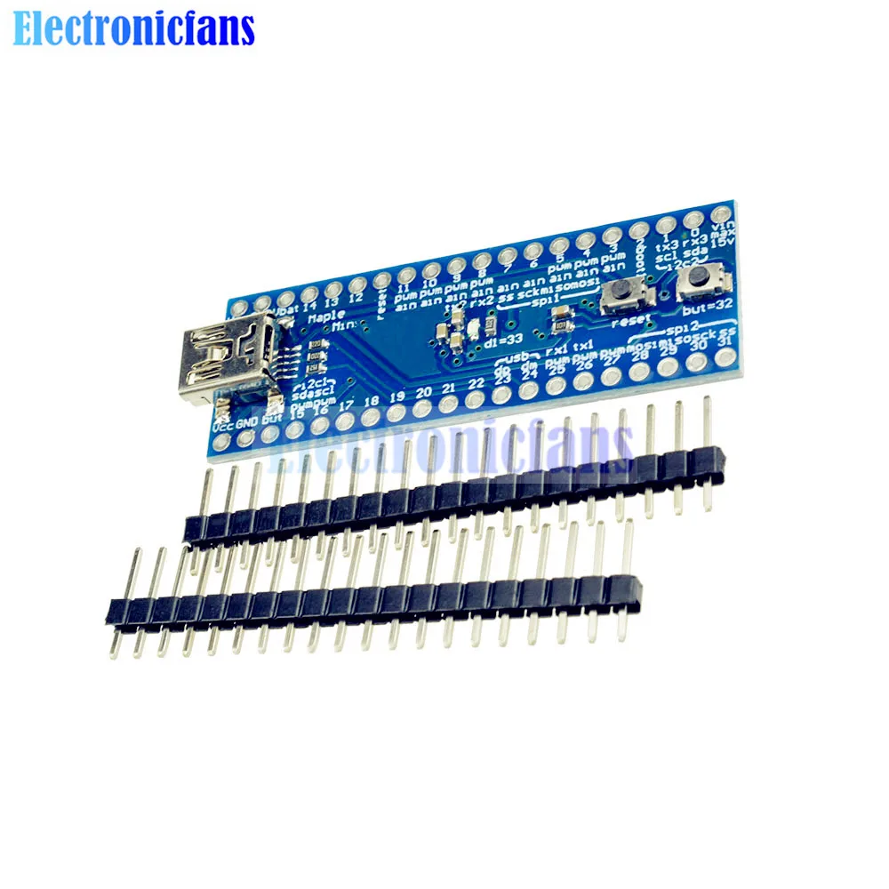 Купить Бесплатная доставка Stm32f103cbt6 клен мини Stm32 Arm Cortex M3 совета модуль контроллера