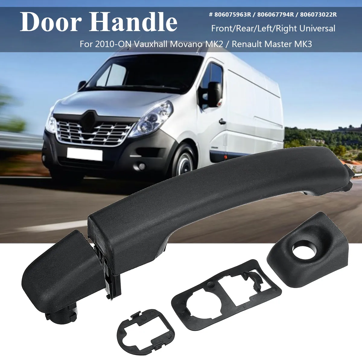 Mobile Home Door Knobs Door Handle For Vauxhall Opel Movano MK2 2010 ...