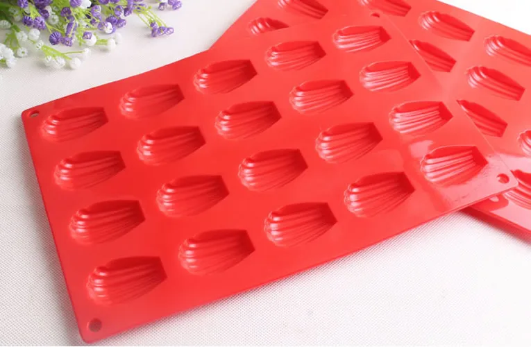 New Silicone Cookie Mold Shell Shape Cake Biscuit Diy Mould Baking ...