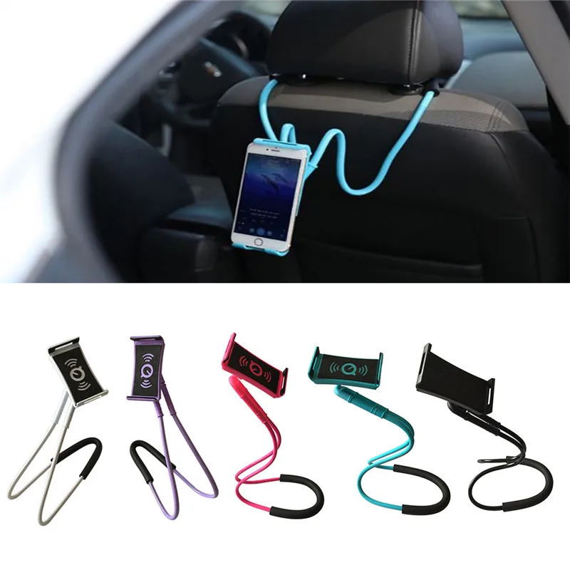 Universal Neck Hanging Phone Holder Lazy Flexible Tablet Desktop Stand ...
