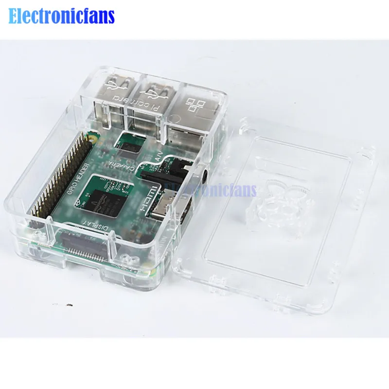 Transparent-Acrylic-Raspberry-Pi-Case-Updated-for-Raspberry-Pi-3-2-B ...