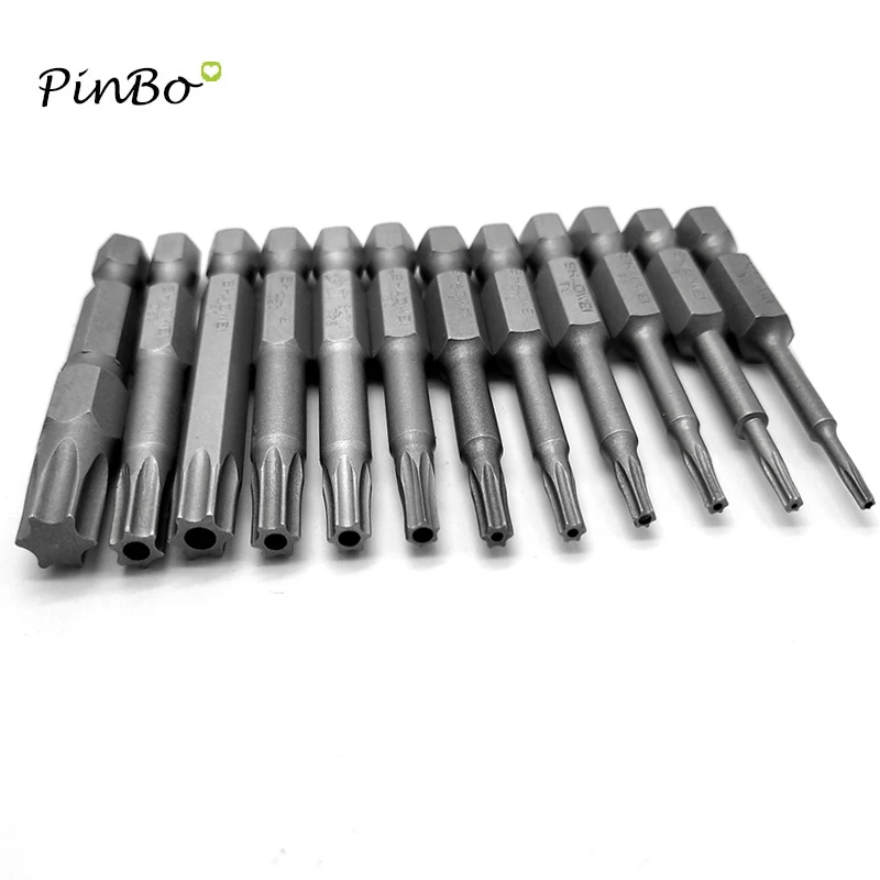 12/10Pcs Set T6 T45 Bit Set Screwdriver set ScrewDriver Bits Hex/Torx ...