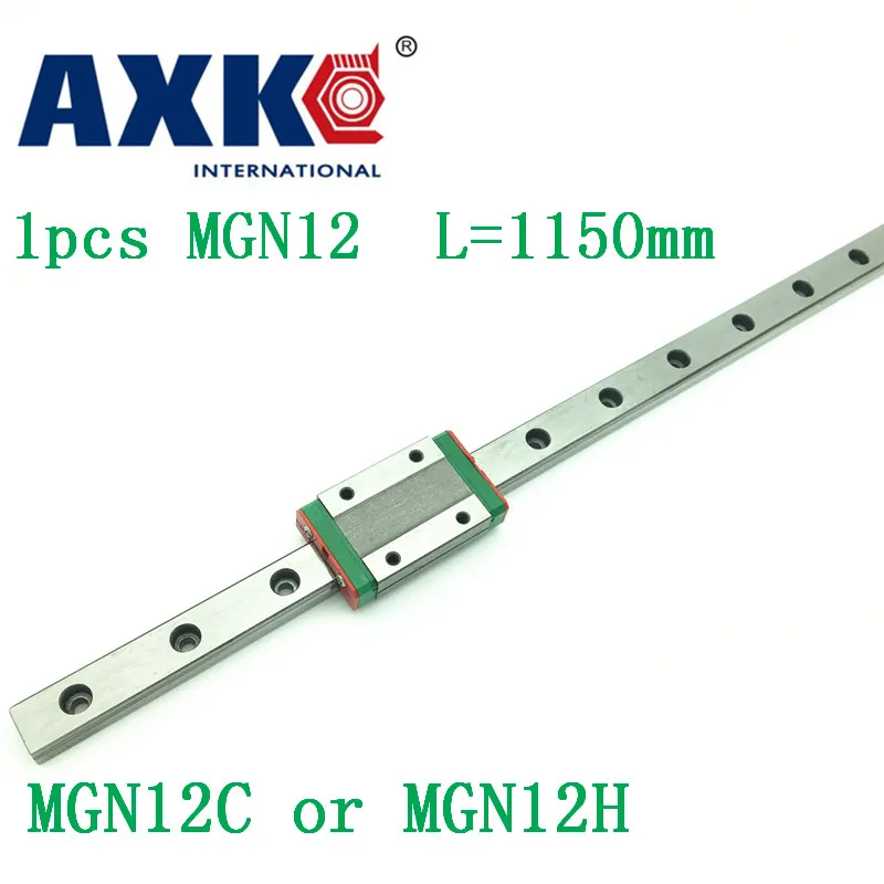 12mm Linear Guide Mgn12 L= 1150mm Linear Rail Way + Mgn12c Or Mgn12h ...