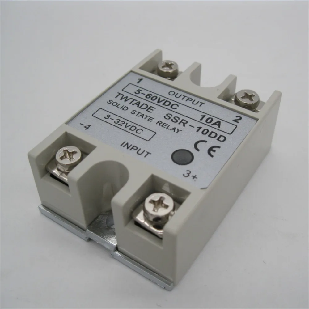 TWTADE/High quality Single Phase solid state relay SSR 10DD 10A ...