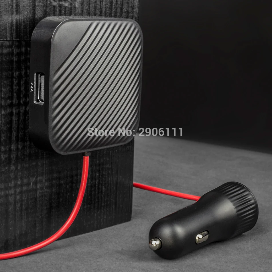 USB Extension Cable Car Charger Car Front And Rear Seat Vehicle charger ...