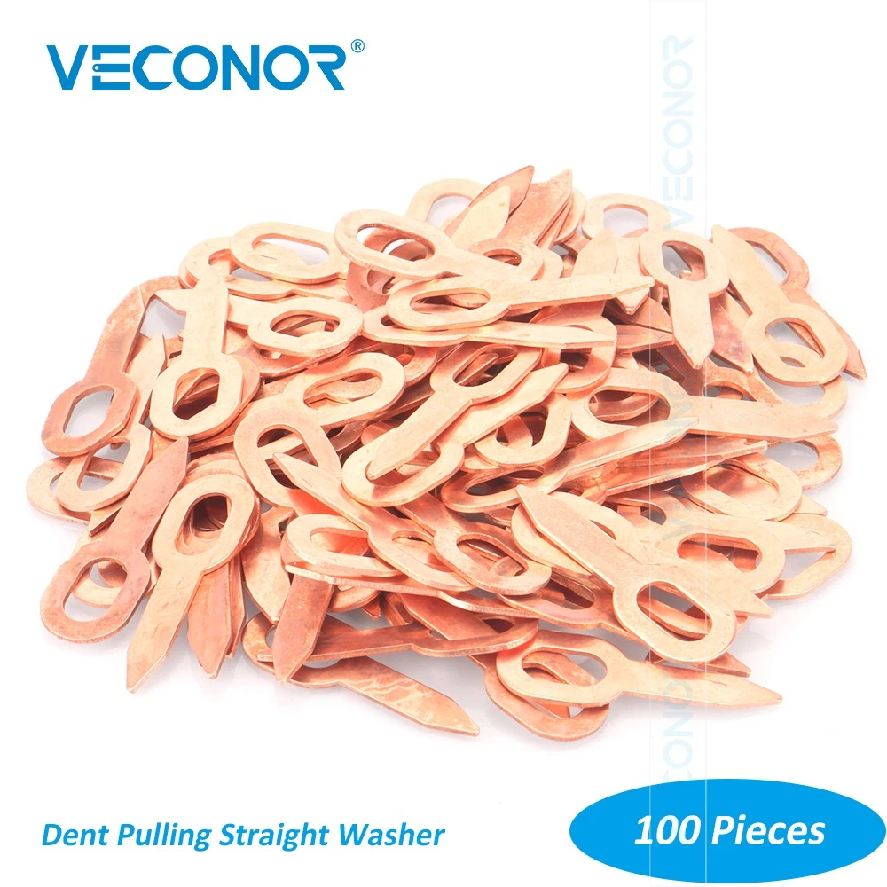 100pcs Dent Pulling Straight Washer For Spot Welder Panel Pulling ...