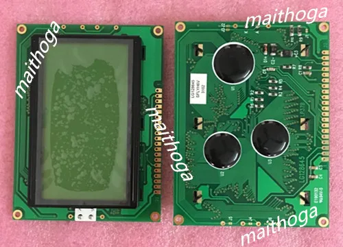 20pin Yellow Green Backlight 12864 Lcd Module With Font St7920 ...