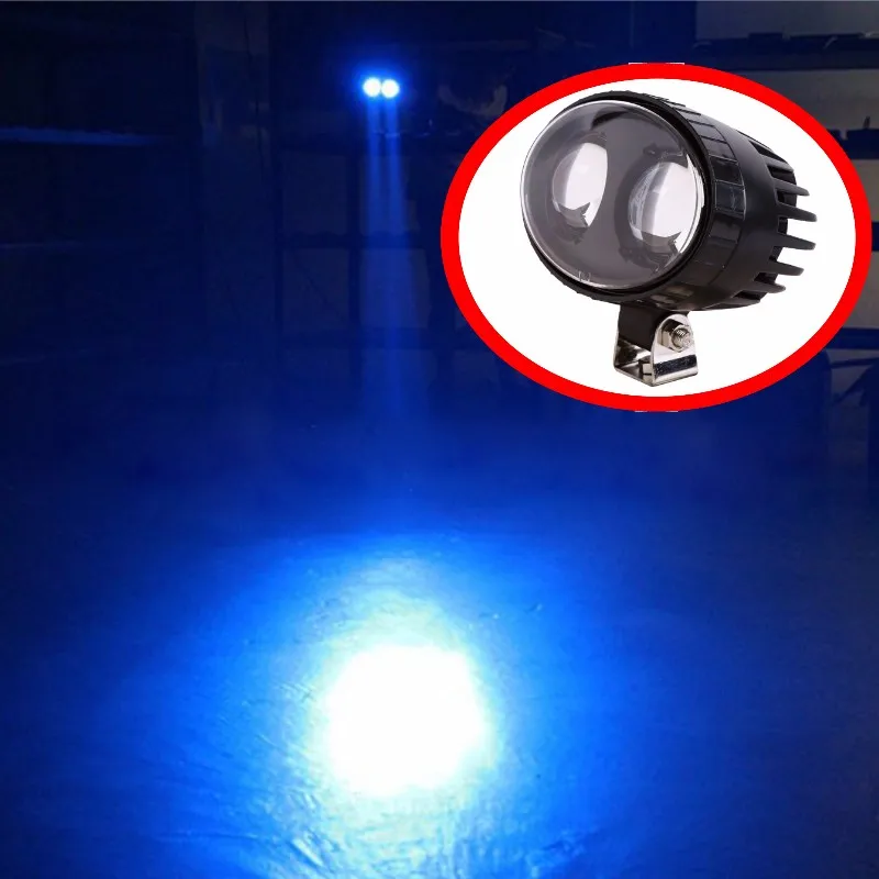 12-80v-20W-Led-Forklift-Blue-Spot-light-fork-truck-reverse-warning ...